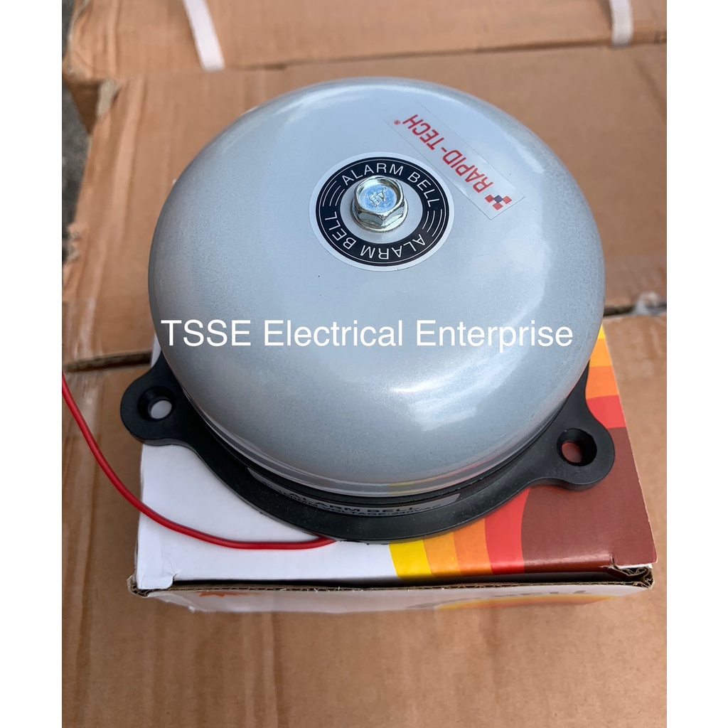(AC240v) Dia School Fire Alarm Round Shape Electric Bell (4”/6”/8”/10 ...