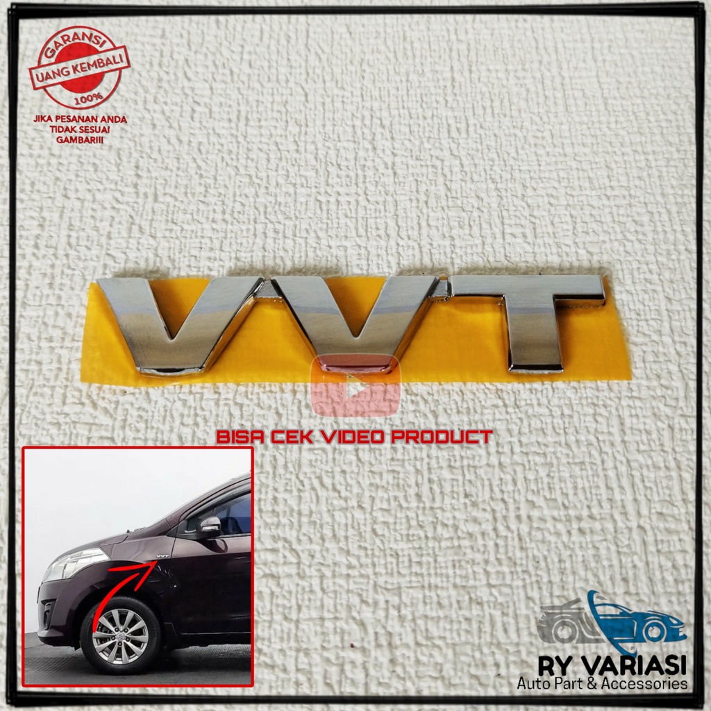 Original Suzuki Car VVT Emblem/ VVT Brand Logo Writing | Shopee Malaysia