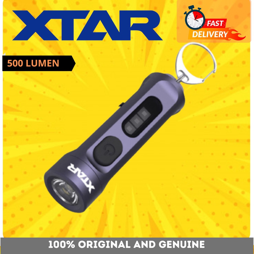 🔥100% ORIGINAL🔥 XTAR T1-UV Keychain Light | Shopee Malaysia