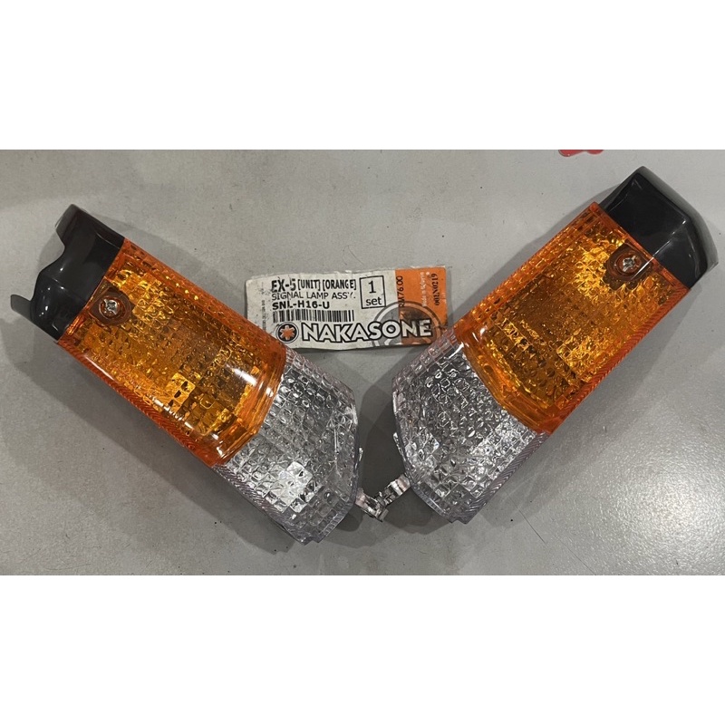 HONDA EX5 / EX5 DREAM FRONT SIGNAL SET (2PCS ) -NAKASONE PRODUCT ...