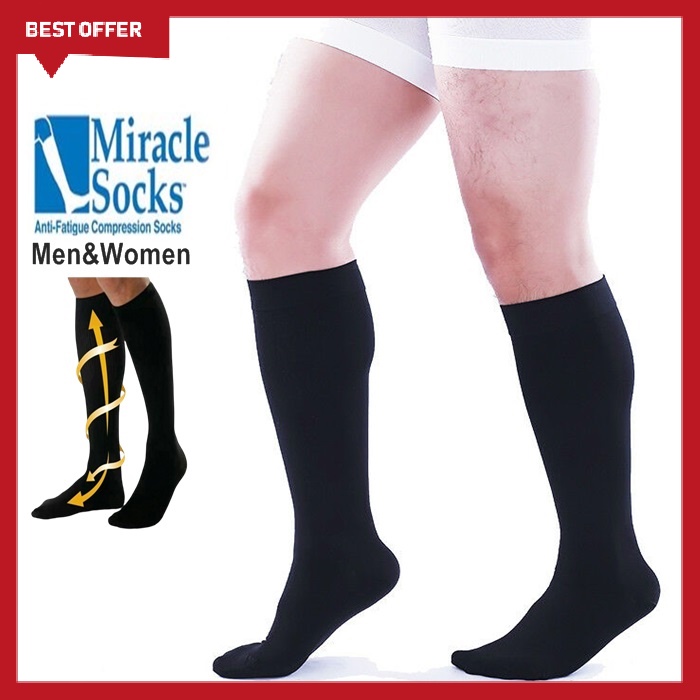 Miracle Socks - maximum compression at the ankle | Shopee Malaysia