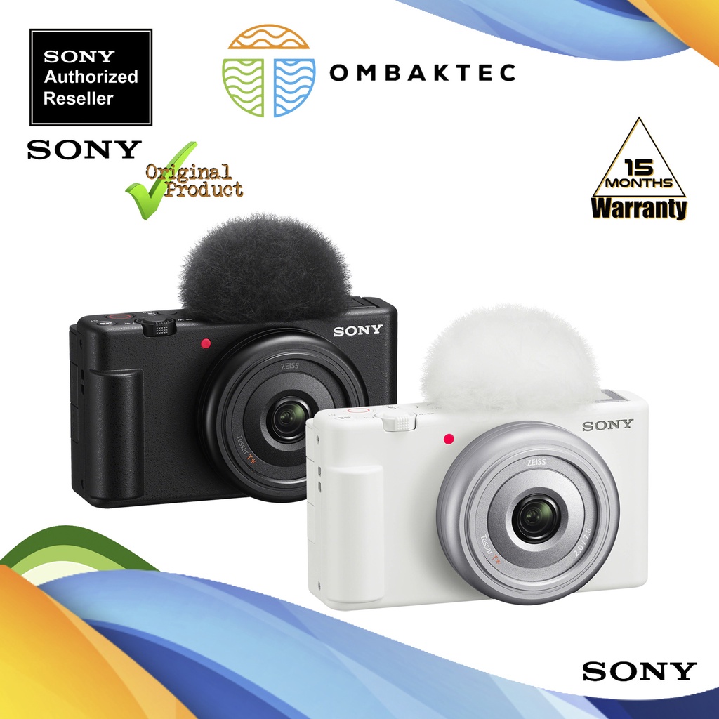 SONY ZV-1F Vlog Camera | ultra-wide-angle 20 mm | directional 3-capsule ...