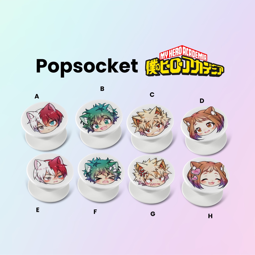 My Hero Academia Edition Anime Popsocket Griptok Phone | Shopee Malaysia
