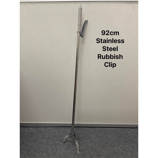 92cm Long Stainless Steel Outdoor Rubbish Garbage Trash Litter Grabber ...