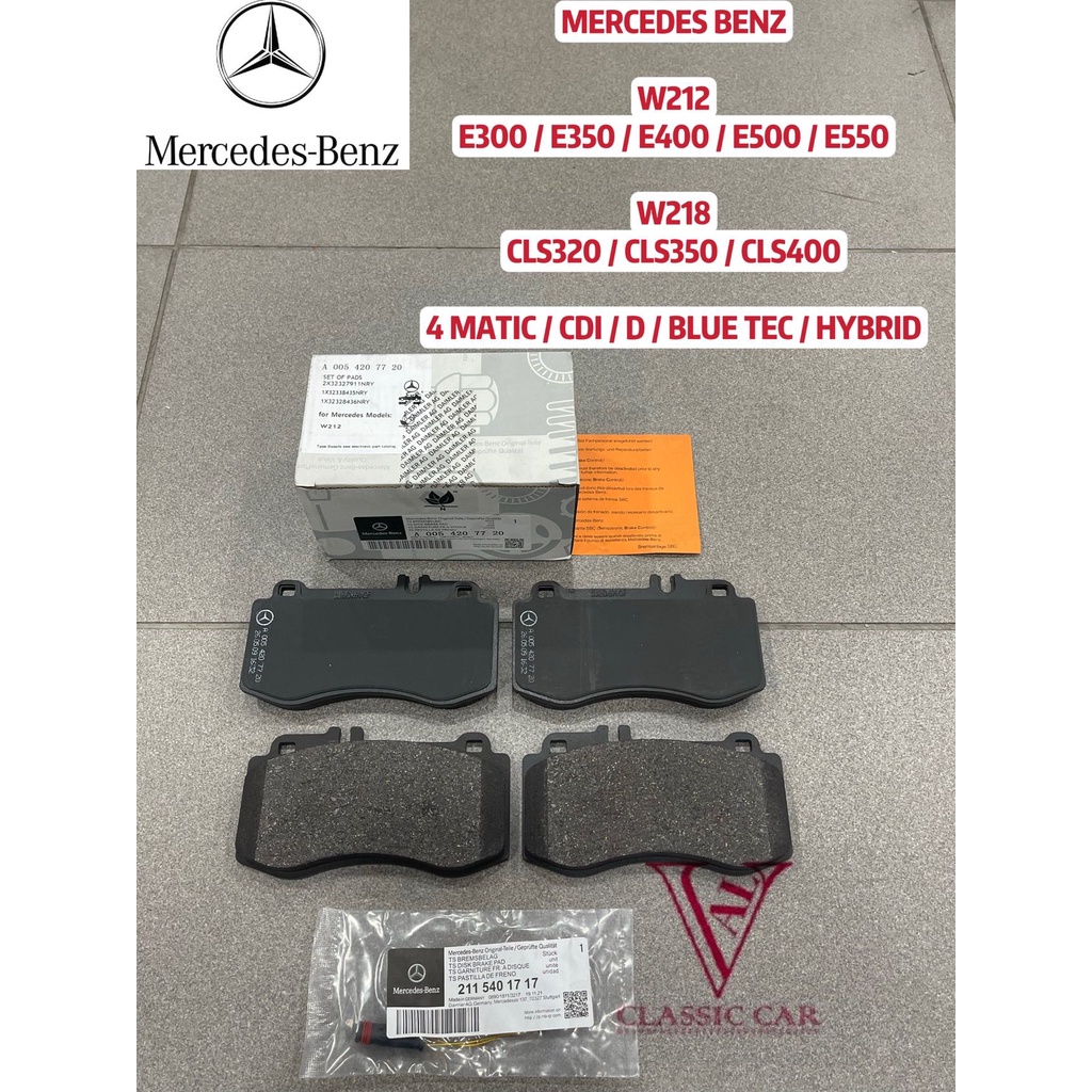 ( 100% ORIGINAL ) MERCEDES BENZ W212 E300 E350 E400 W218 CLS320 CLS350 ...