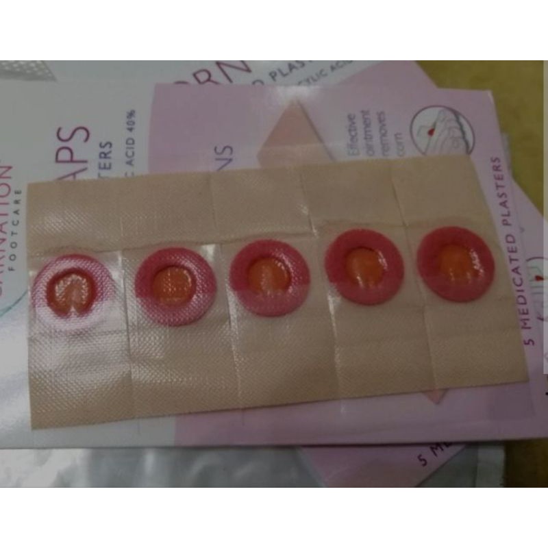 Plaster Ubat Merawat Ketuat Tapak Kaki Jari Tangan 5 keping | Shopee ...