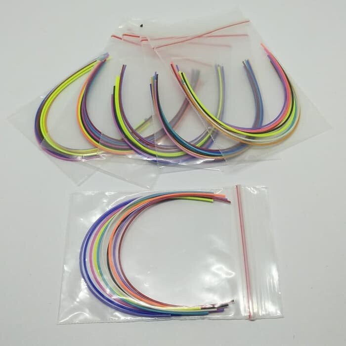 Wire Color Braces PER PACK MIX Contents 5 Colors/Wire Braces FASHION ...