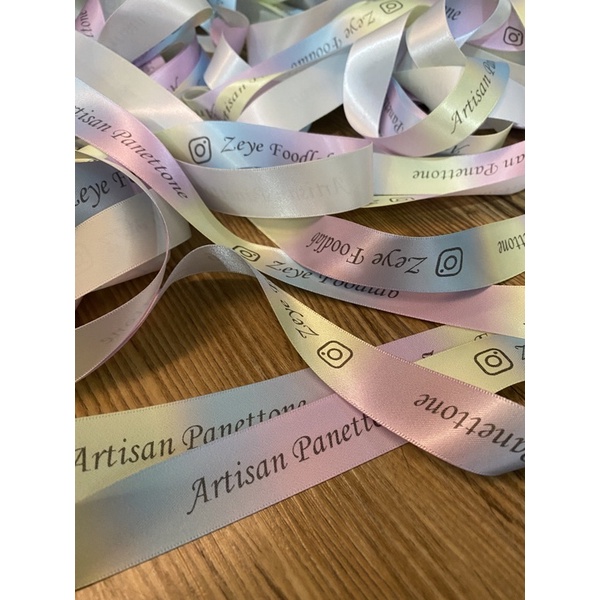 Ribbon Custom 10 meter/ Instant print ribbon /Customize /Besopke ...