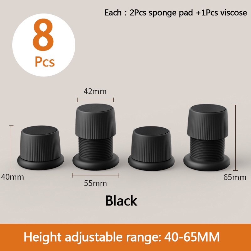 OATSBASF Washing Machine Heightening Pad Shockproof Non-slip Noise ...