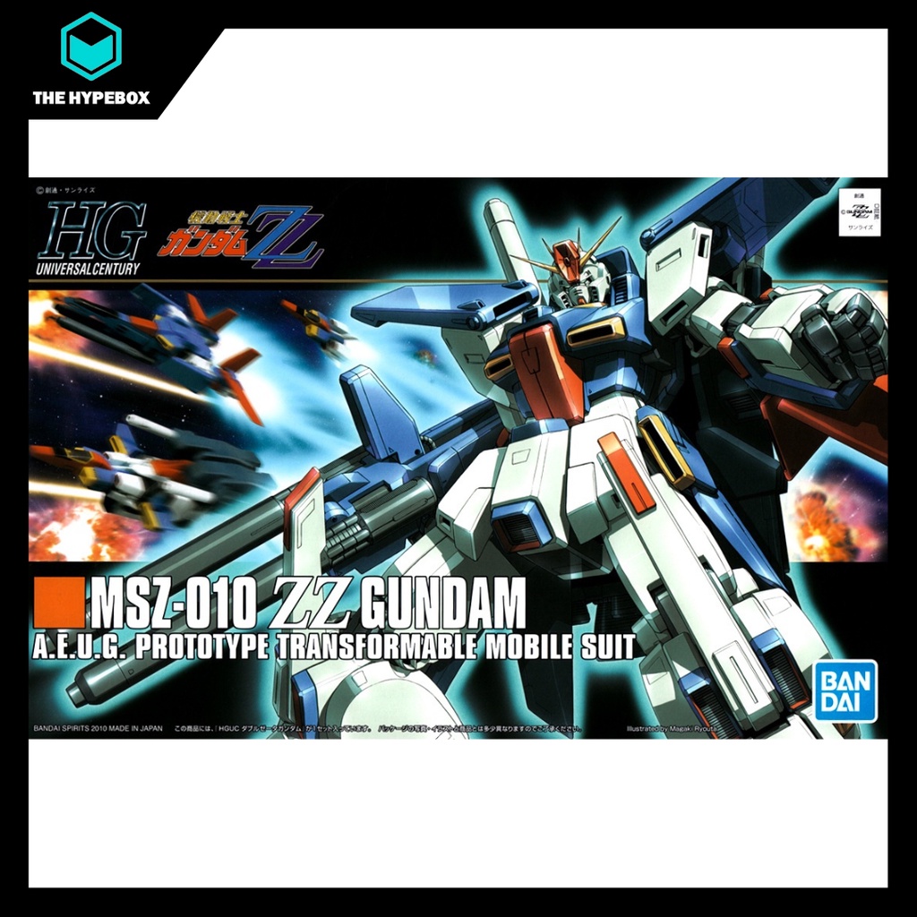 BANDAI - 1/144 HGUC ZZ GUNDAM - MOBILE SUIT GUNDAM ZZ | Shopee Malaysia