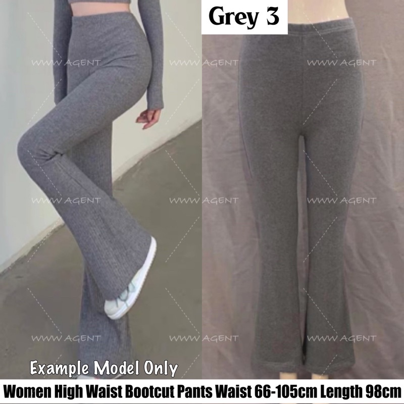 New Design🔥Women High Waist Bootcut Pants Flare Wide Leg Trousers Bell ...
