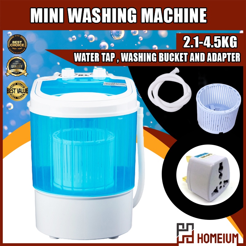 Single Barrel Mini Washing Machine For Small Infant Dehydration Hostel ...