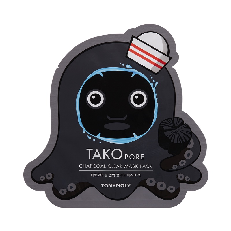 TONY MOLY TakoPore Charcoal Clear Mask Pack | Shopee Malaysia