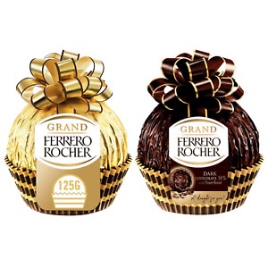 Ferrero Rocher Grand Chocolate 125g / Rondnoir Dark Chocolate 125g ...