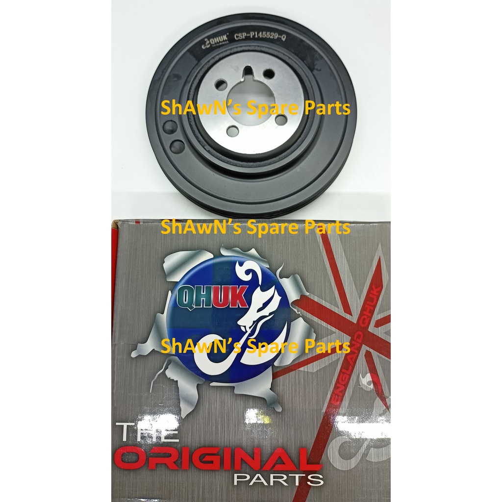 QHUK Crankshaft Pulley Proton Saga 12V / Iswara / Satria 1.3 1.5 / Wira ...