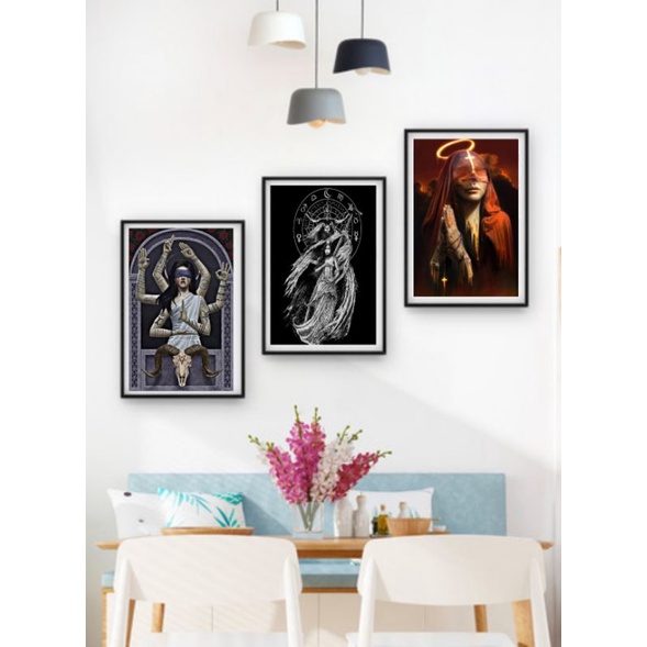 KAYU Hj [15x30] Aesthetic Wood poster || Cool satanic poster || Wall ...