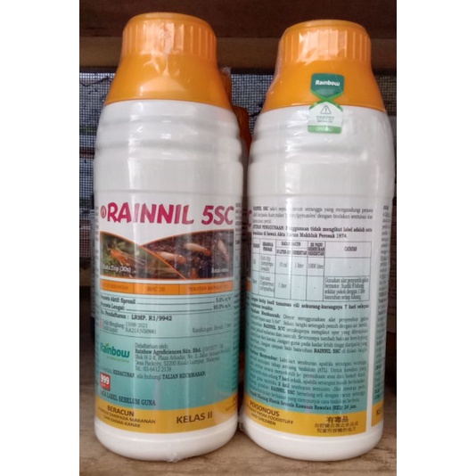 Rainbow Rainnil@ 5SC 1 Liter/Fipronil 5.0%/ KutuTrip/Ulat Plutella ...