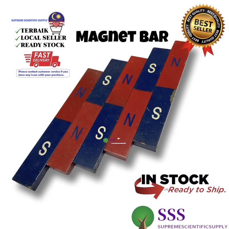 🔥[Ready stock]🔥Magnet Bar 1 pair (100*14*6mm) | Shopee Malaysia