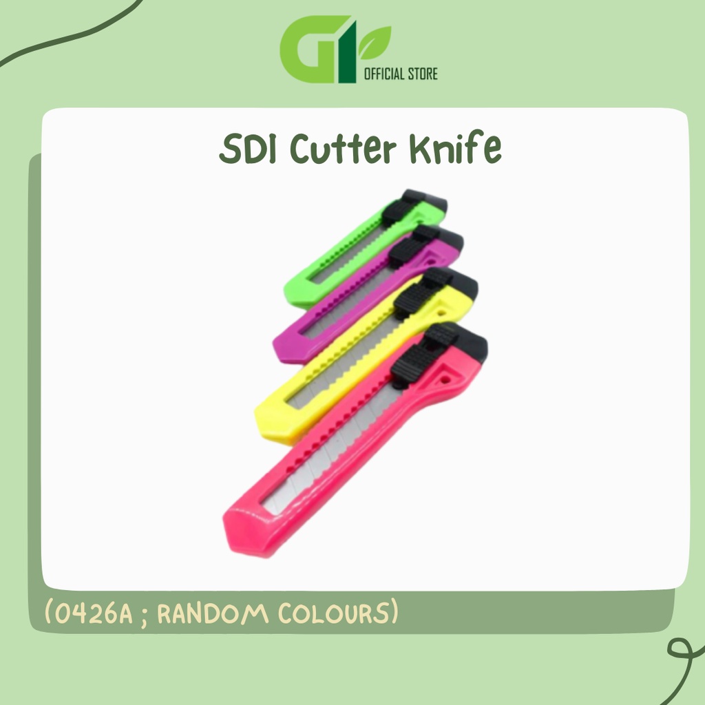 [GY Office] SDI Cutter Knife 0426A (Large) | Shopee Malaysia