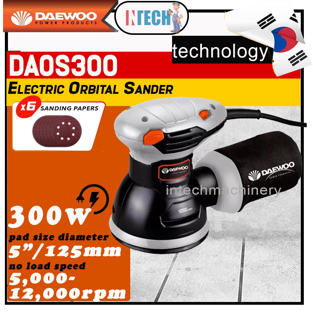 DAEWOO DAOS300 ORBITAL SANDER 300W | Shopee Malaysia