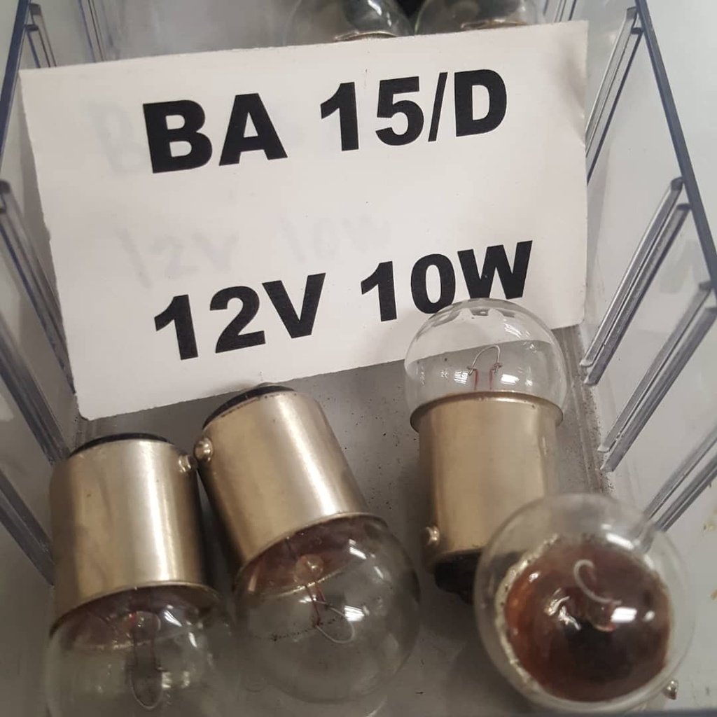 BA15/D 12V 10W FILAMENT BULB ( PACK OF 3 PCS). | Shopee Malaysia