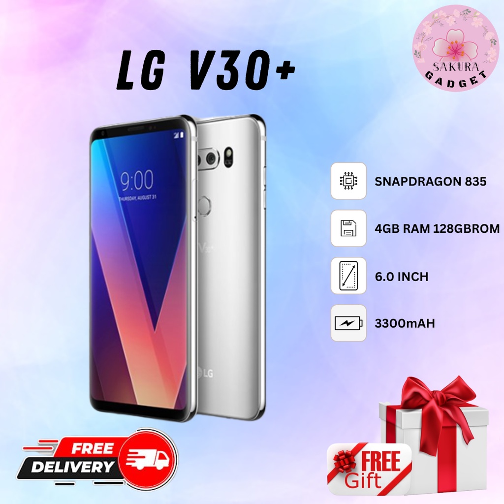 ORIGINAL LG V30+ | 4GB+128GB | Snapdragon 835 | Used Ready Stock Malaysia | Shopee Malaysia