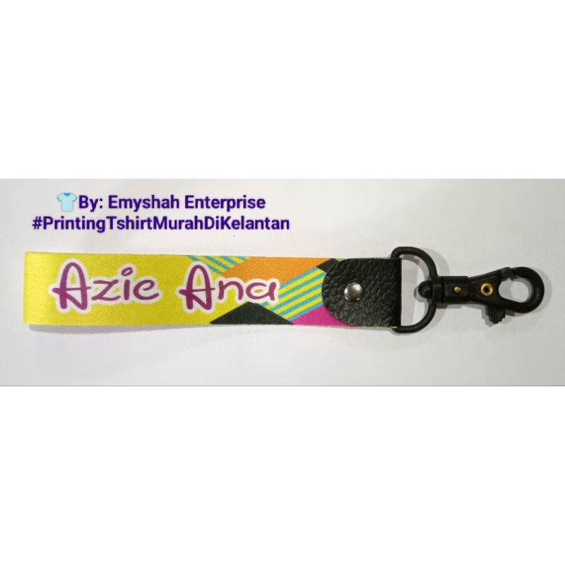 Keychain Nama Custom(Nama Sendiri) | Shopee Malaysia