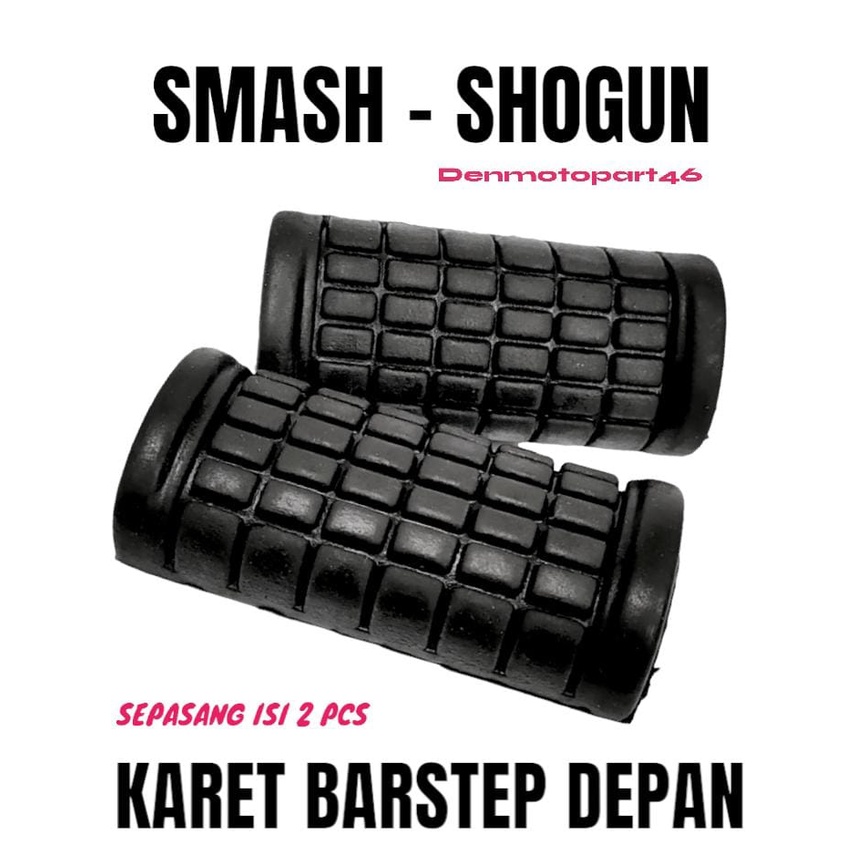 Rubber Barstep Postep Fostep Suzuki Motorcycle Footrest - SMASH SHOGUN ...