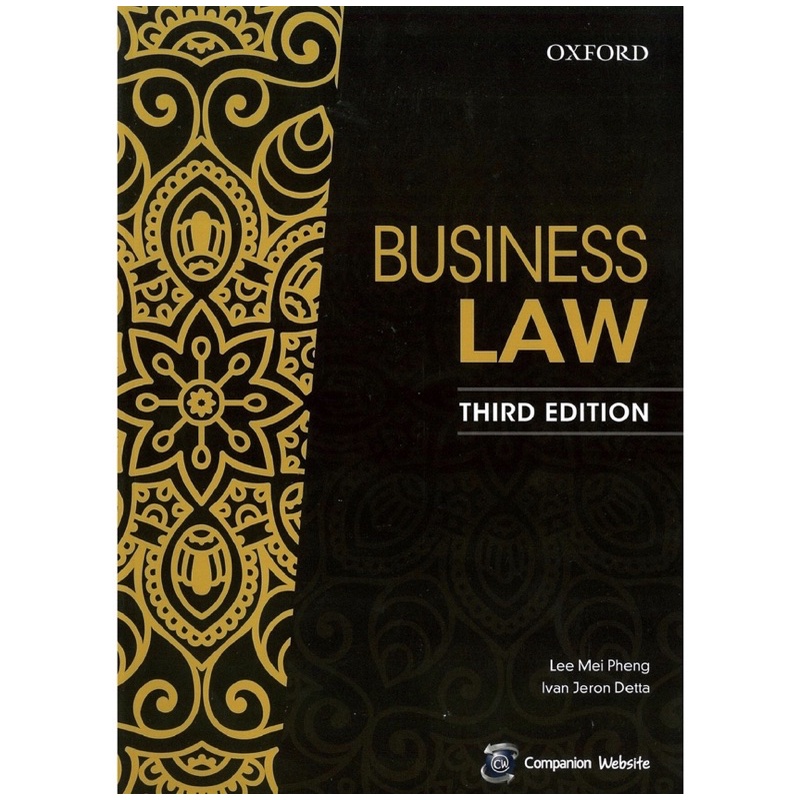 Printed copy Business Law Oxford Third Edition | Shopee Malaysia