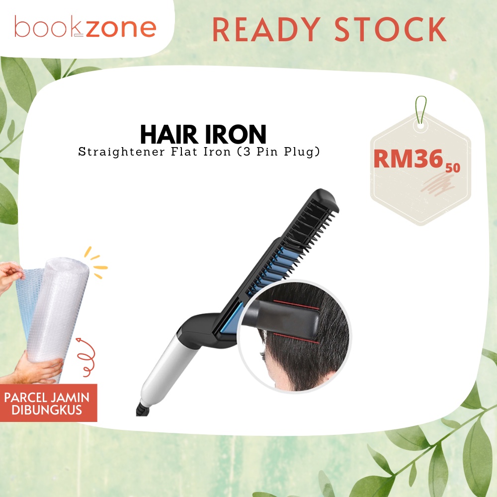M'Styler Men's Hair Controller Hair Iron | Straightener Flat Iron (3 ...