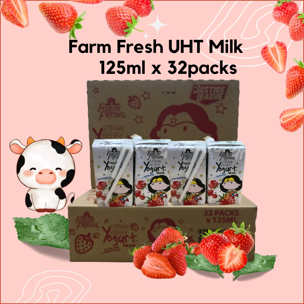 Farm Fresh Mini Pack Farm Fresh GROW Formulated Milk 125ml*32pack ...