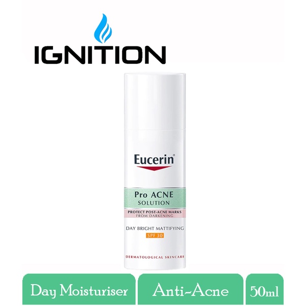 Eucerin Pro Acne Solution Acne Oil Control - Day Bright Mattifying SPF ...