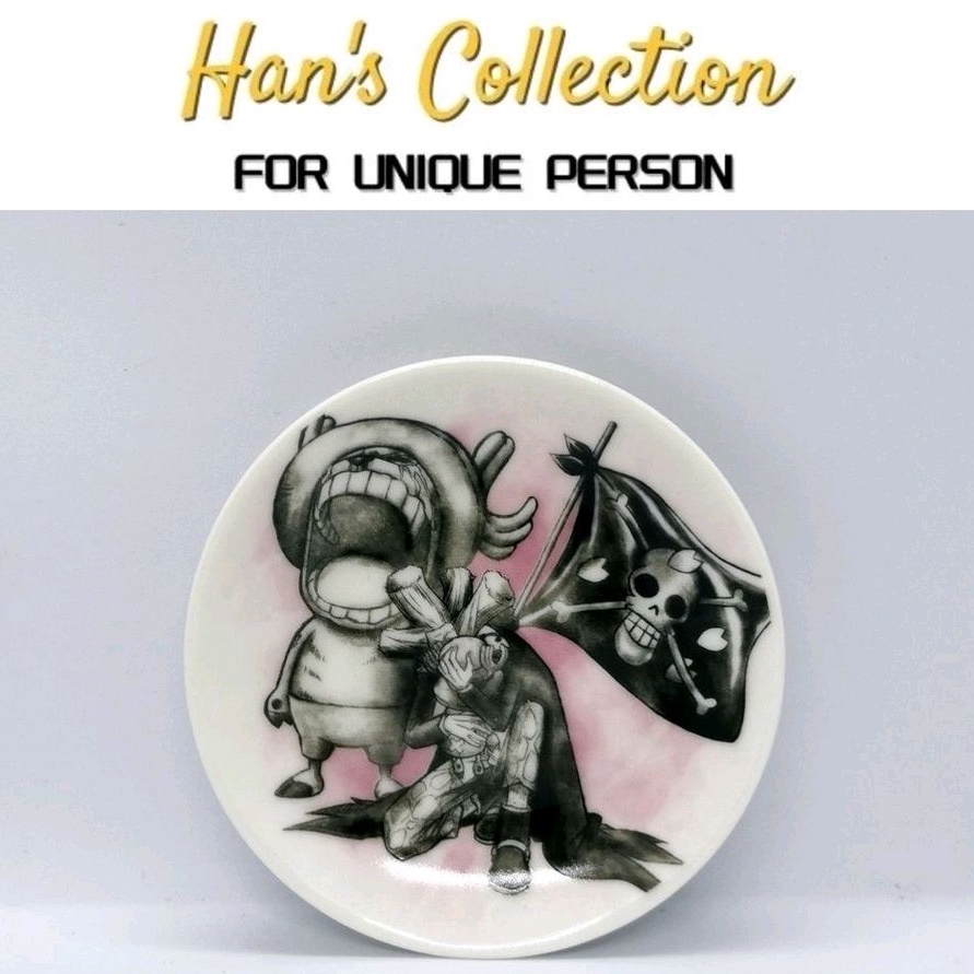 One Piece Full Force【Prize G】Commemorative Plate Eiichiro Oda Ichiban ...
