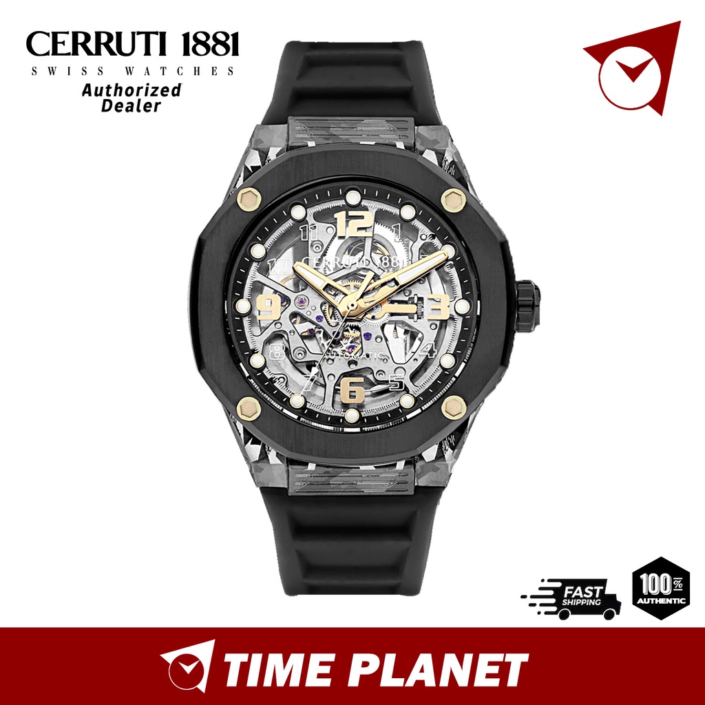 [Official Warranty] CERRUTI 1881 RAZZUOLO AUTOMATIC MEN WATCH ...