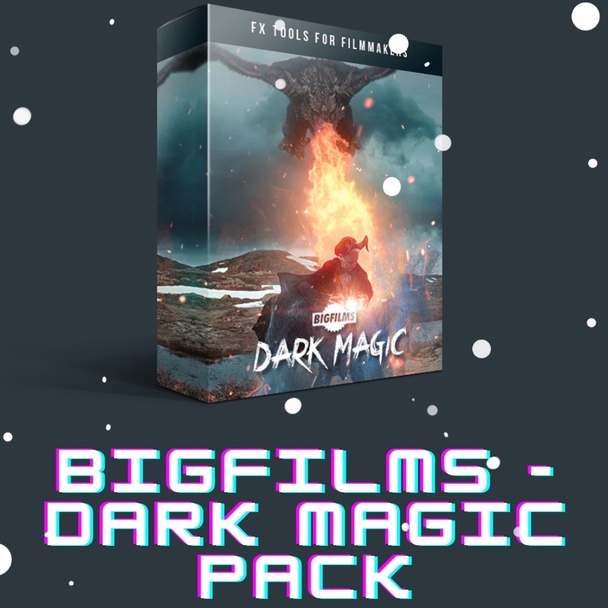 Bigfilms - DARK MAGIC Pack [4K Elements] For Adobe Premiere Pro, Final Cut Pro, DaVinci Resolve ...