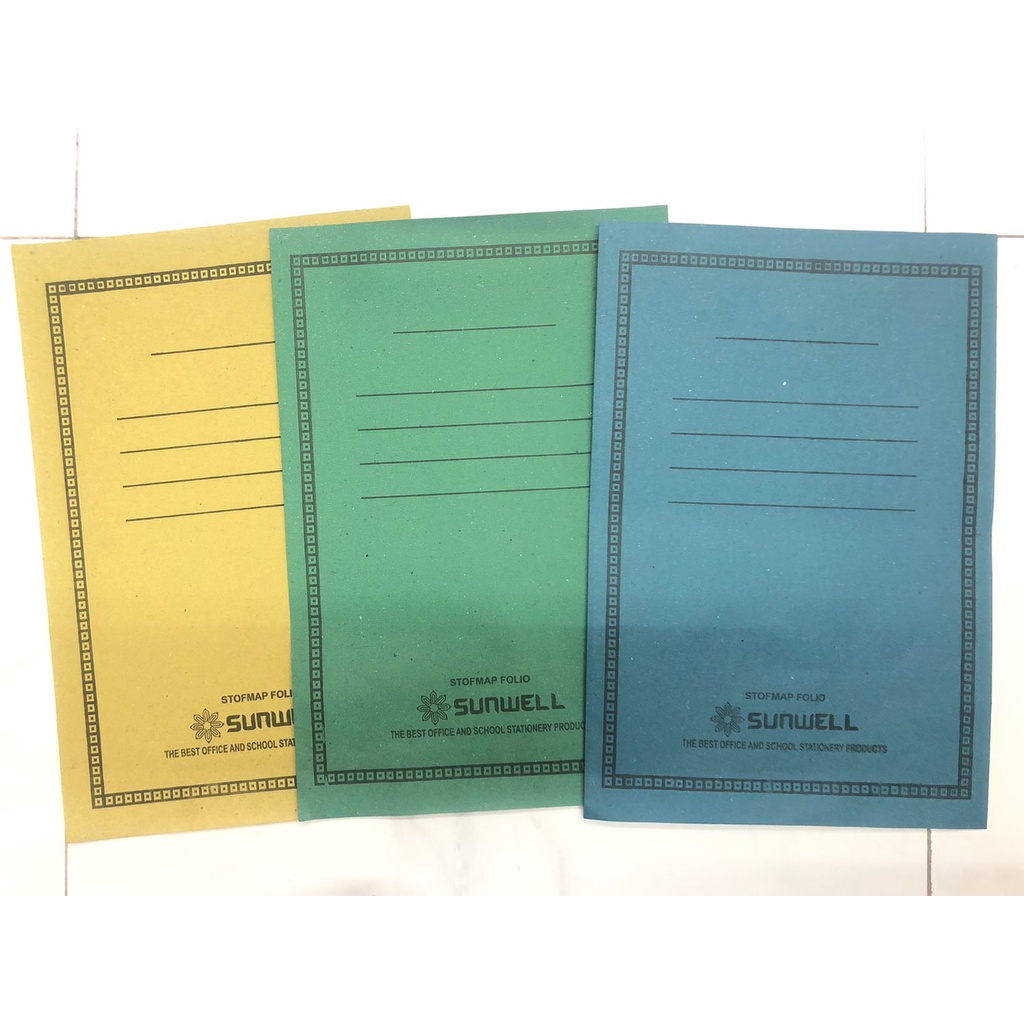 SUNWELL PAPER MAP / SUNWELL FOLIO PAPER STOPMAP | Shopee Malaysia