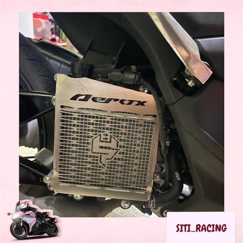 NVX V1/V2 RADIATOR COVER STAINLESS STEEL YAMAHA NVX 155 V1 V2 / NVX155 ...