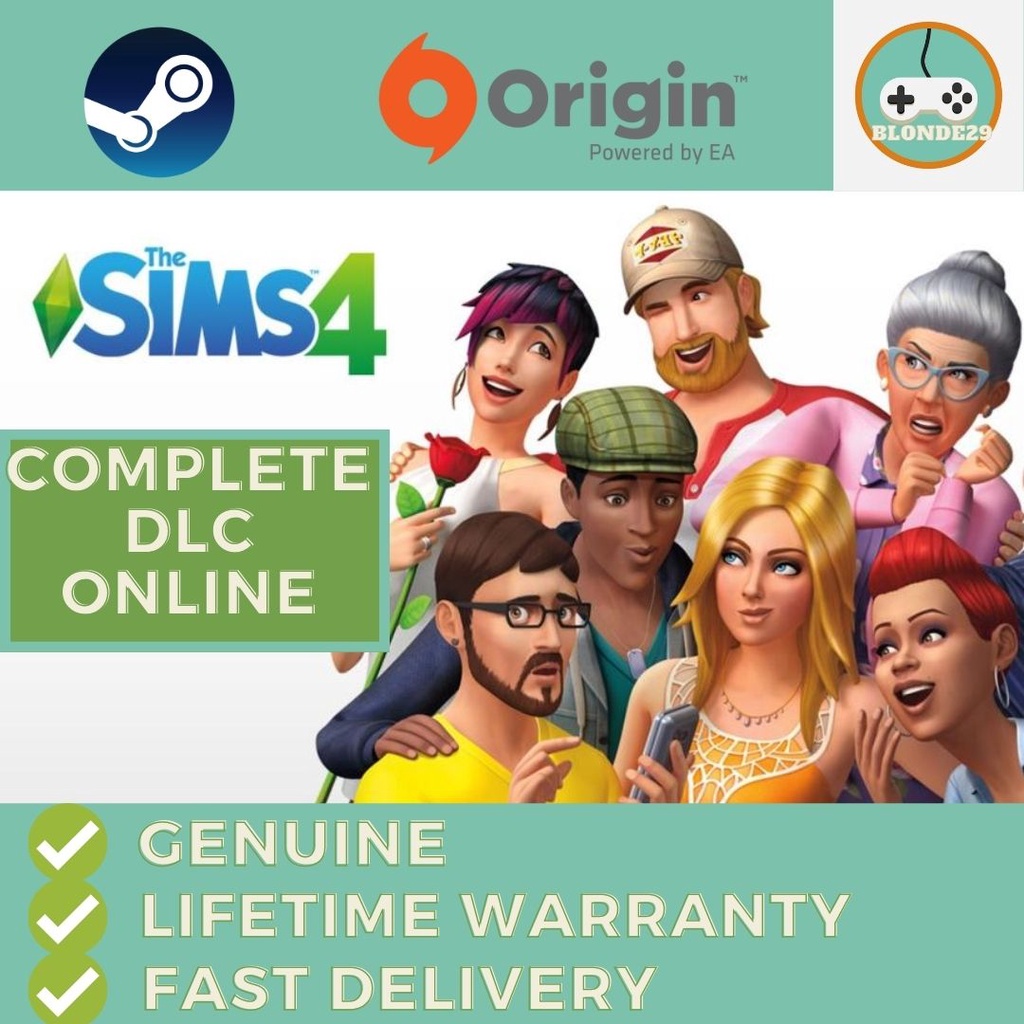 THE SIMS 4 COMPLETE DLC UNLOCKED ONLINE [EA / ORIGIN / STEAM/ MACOS ...