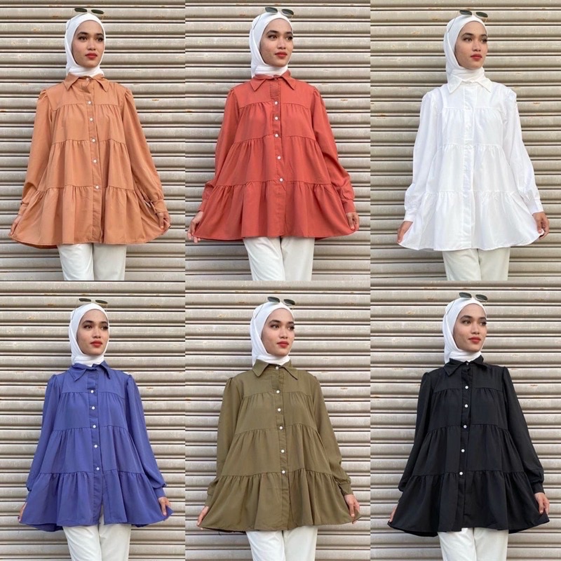 NEW VIRAL BLOUSE DOLLY LABUH MUSLIMAH | Shopee Malaysia
