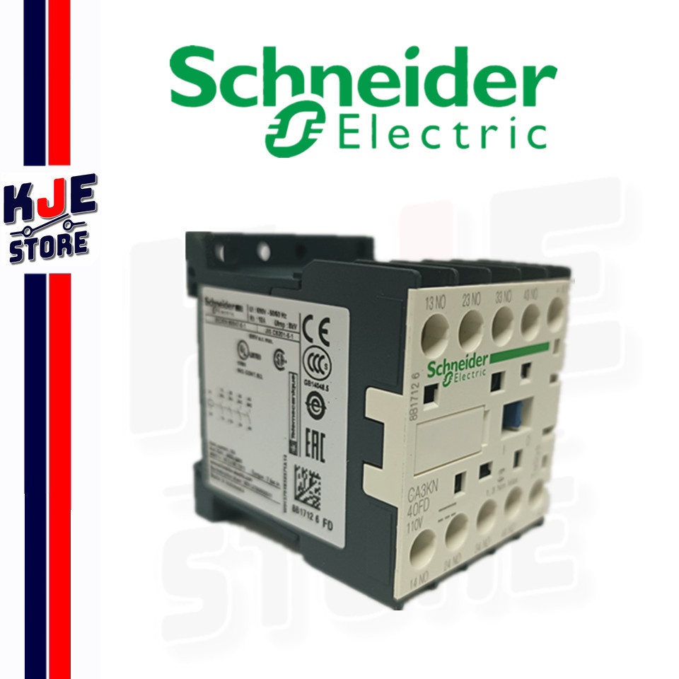 Schneider CA3KN40FD Contactor 4NO 110VDC | Shopee Malaysia