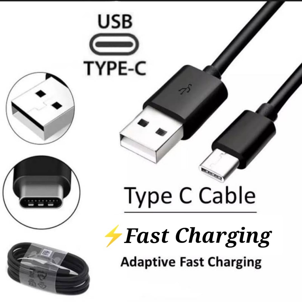2.4A Super Quick Fast Charge Micro Usb & 5A TYPE C Cable & CHARGER ONE ...