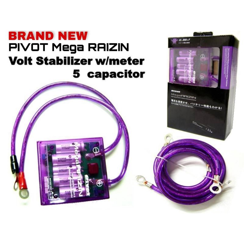 PIVOT MEGA RAIZIN Volt Stabilizer / High Capacity & Battery Performance ...