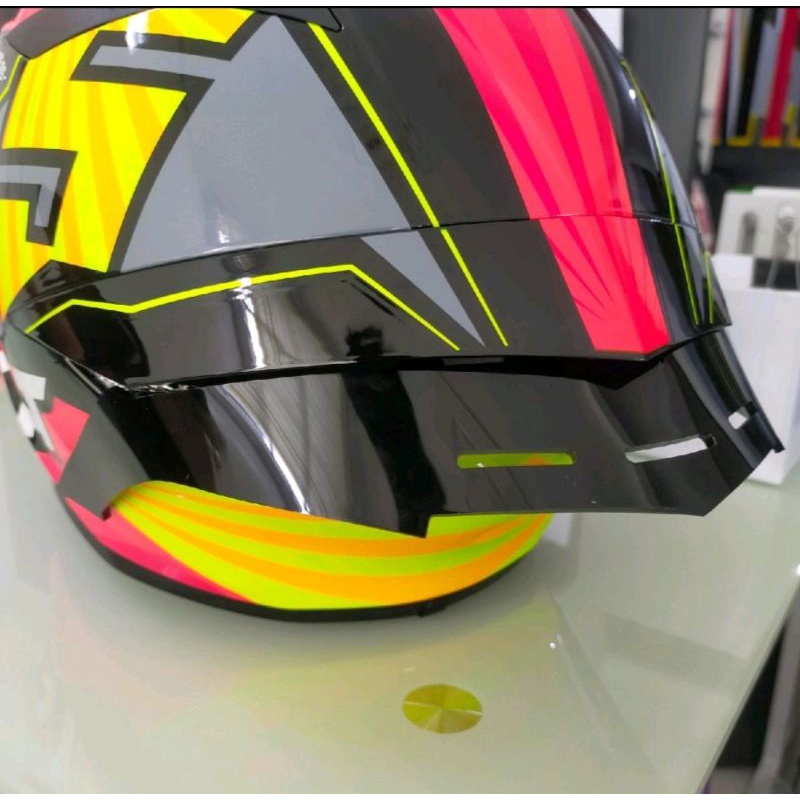 Spoiler Helmet KYT TT Course, KYT R10, KYT Falcon, KYT RC7, KYT K2 ...