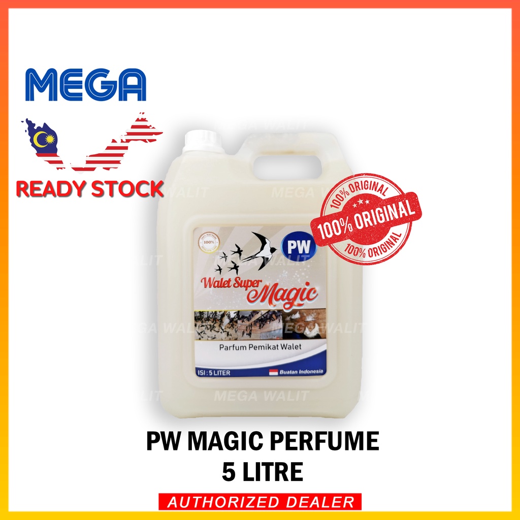 Pw Magic Parfum Pemikat Walet (100% dari Indonesia) 5litre (NO SHIPMENT ...