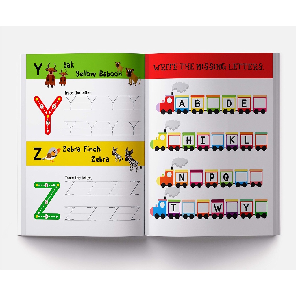 [FB] My Big Book Of Writing Fun : Write And Practice Capital Letters ...