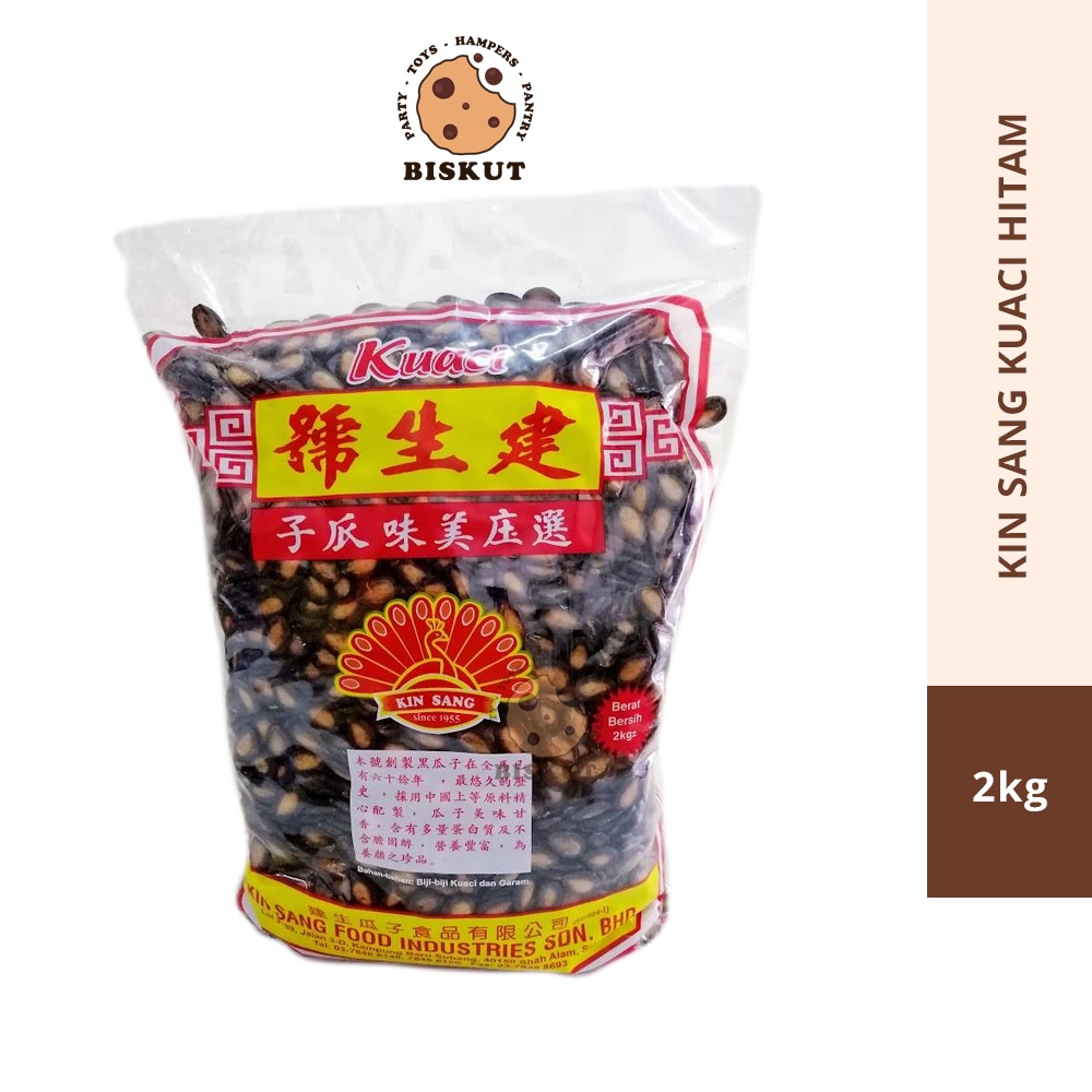 KIN SANG KUACI HITAM 凤眼黑瓜子/黑瓜子 2KG | Shopee Malaysia