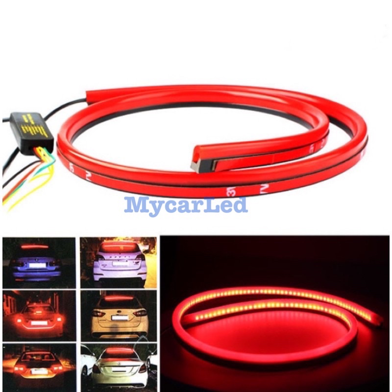 Led brake light mounted across car rear window 90cm long | Shopee Malaysia