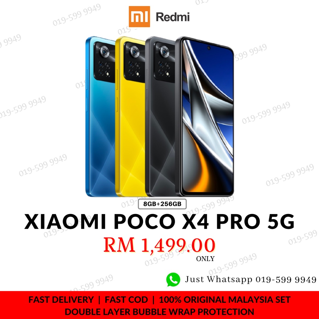 XIAOMI POCO X4 PRO 5G (8GB + 256GB) with 1 Year XIAOMI Malaysia Warranty | Shopee Malaysia
