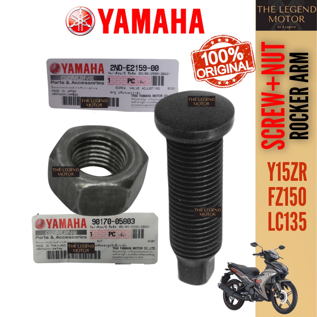 Y15ZR LC135 FZ150 ROCKER ARM SCREW NUT SKRU VALVE TAPPET SKREW NAT ...