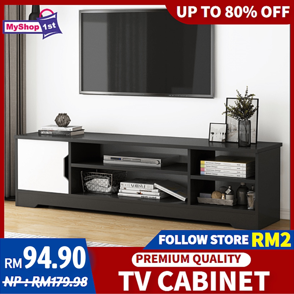 Kabinet TV Cabinet Entertainment Unit TV Console Table With Europe ...